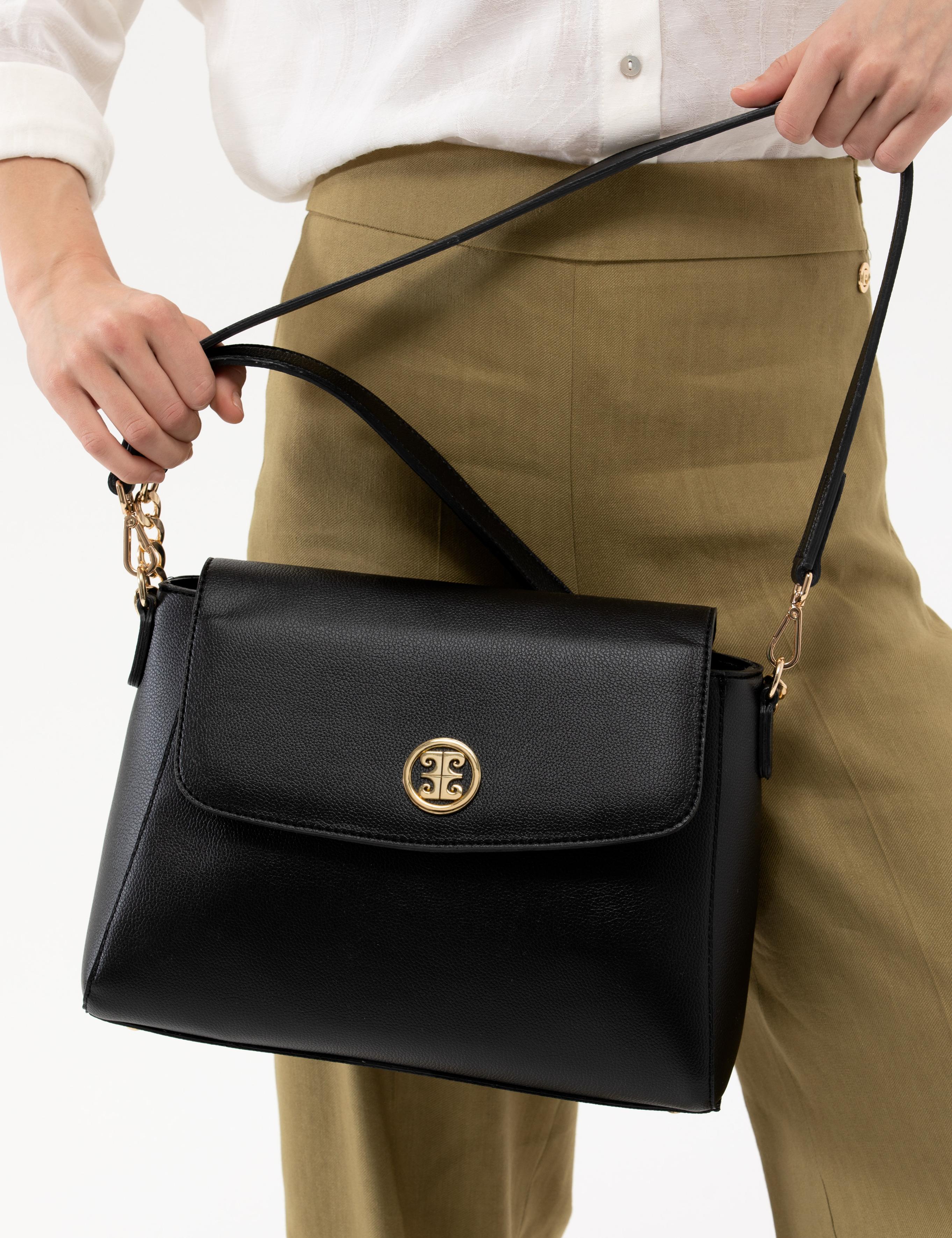 Siyah Çapraz Çanta | 50260658001 - Pierre Cardin