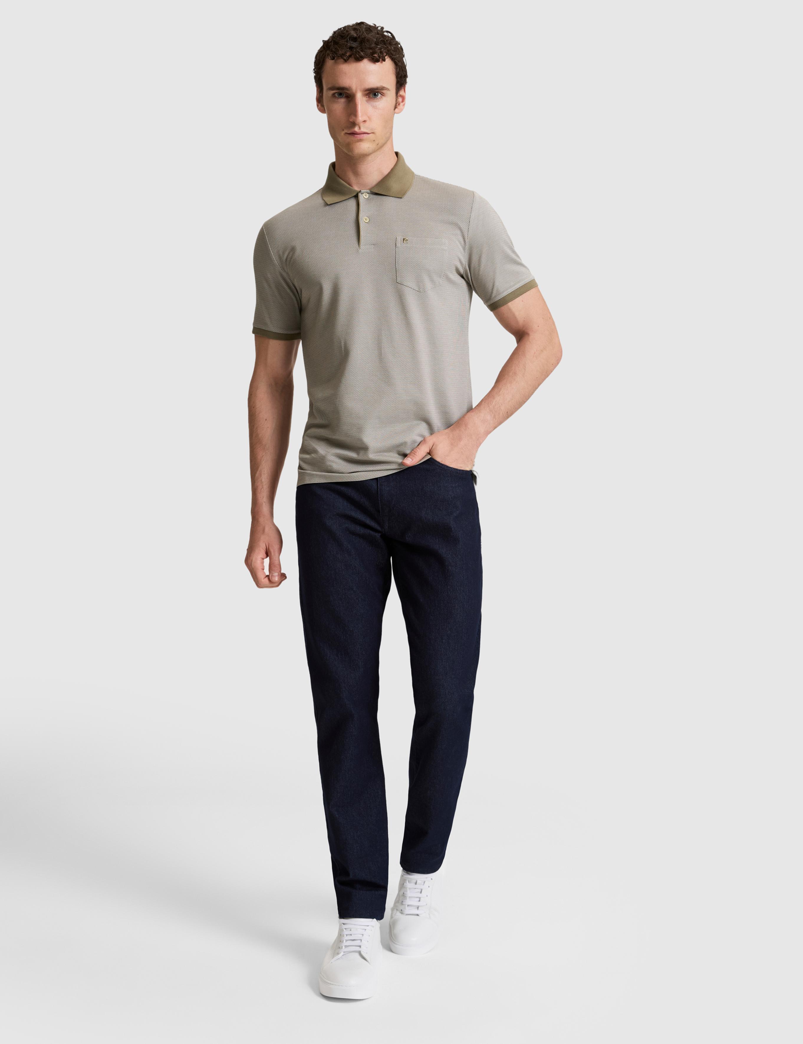 Haki Regular Fit Polo Yaka Tişört | 50321167019 - Pierre Cardin